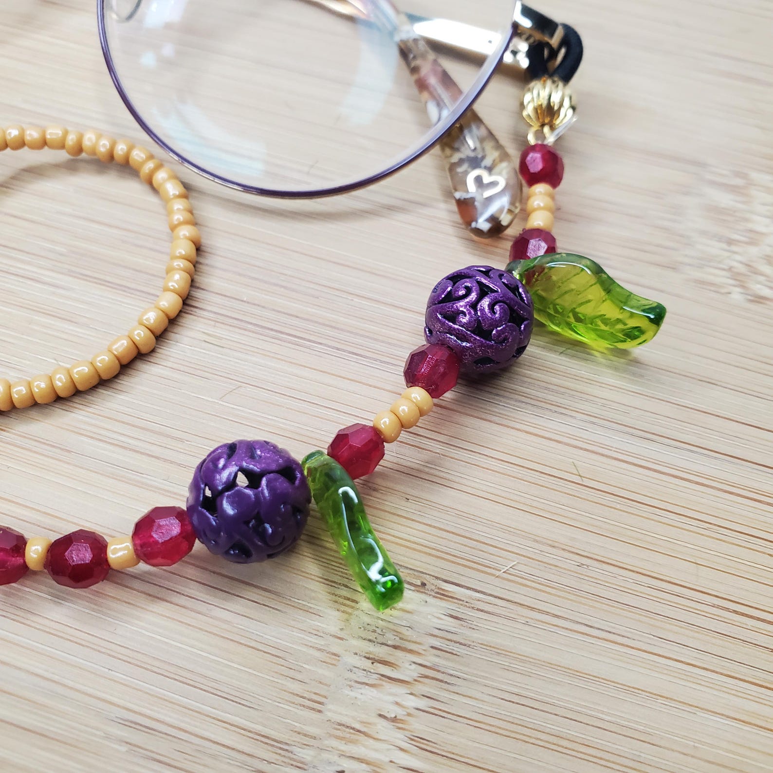 One Piece Luffy Themed Glasses Chain - Etsy