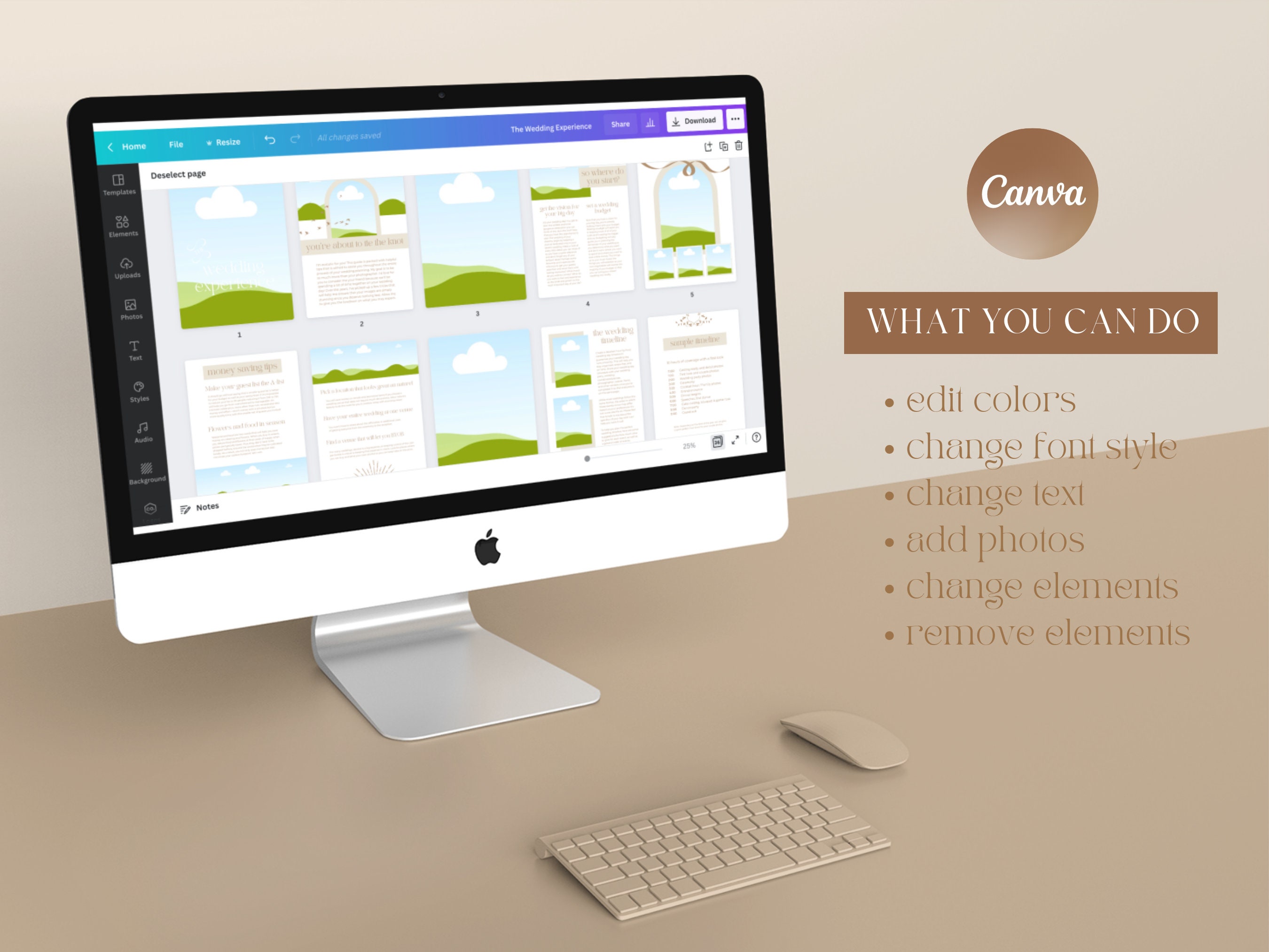 CANVA Boho Family Session Client Guide With Content - Etsy