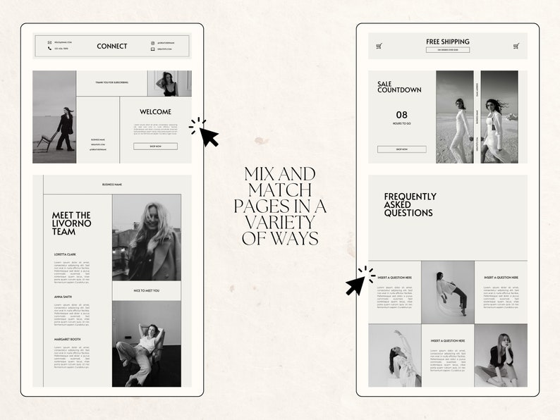 Email Marketing Templates Canva, Modern Minimalist Newsletter Template ...
