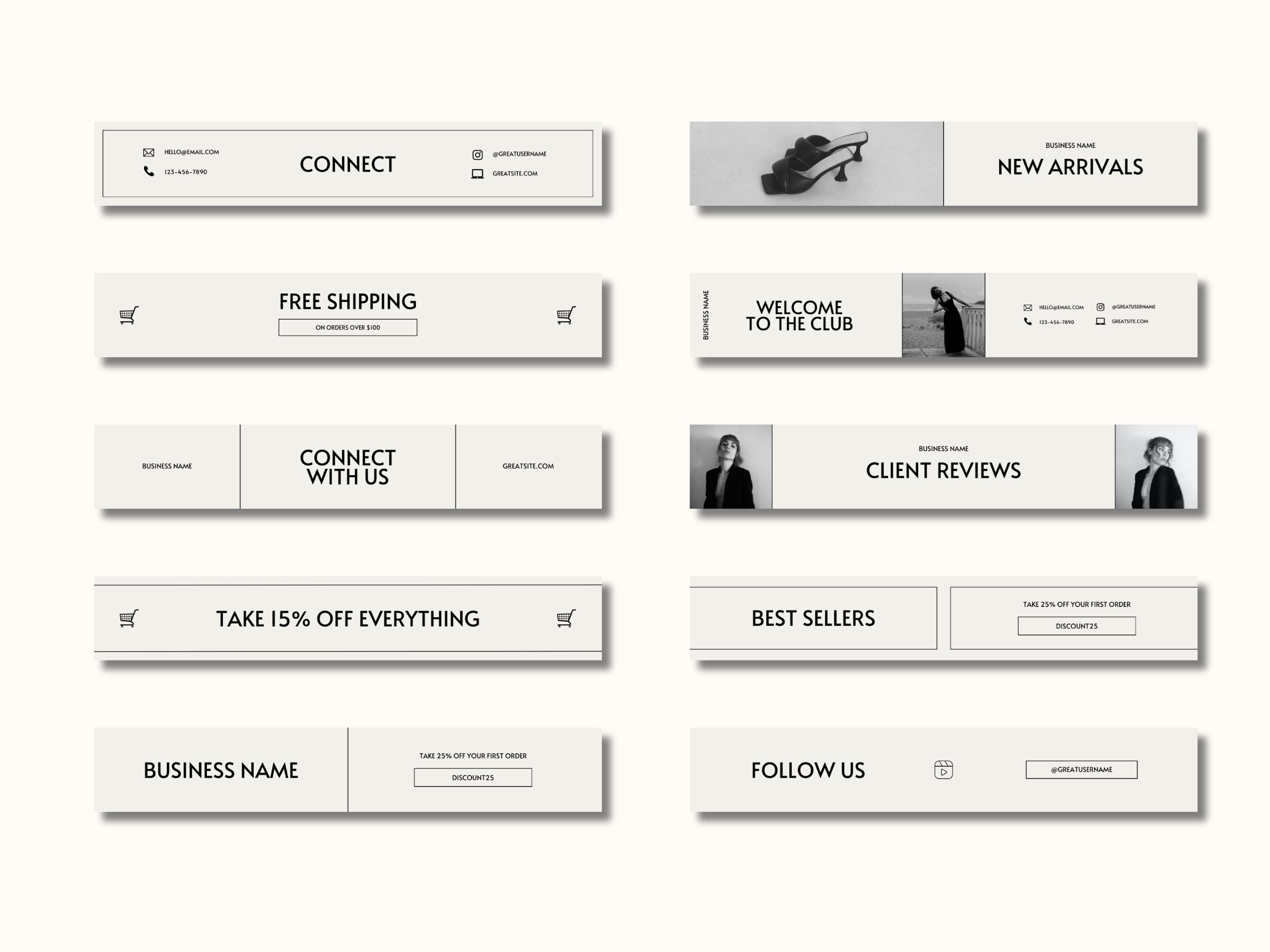 Email Marketing Templates Canva, Modern Minimalist Newsletter Template ...