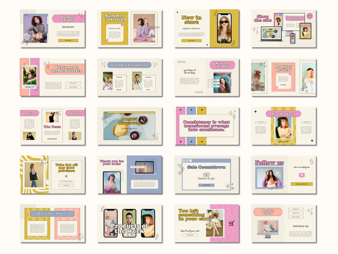 Email Marketing Templates Canva, Modern Colorful Newsletter Template ...