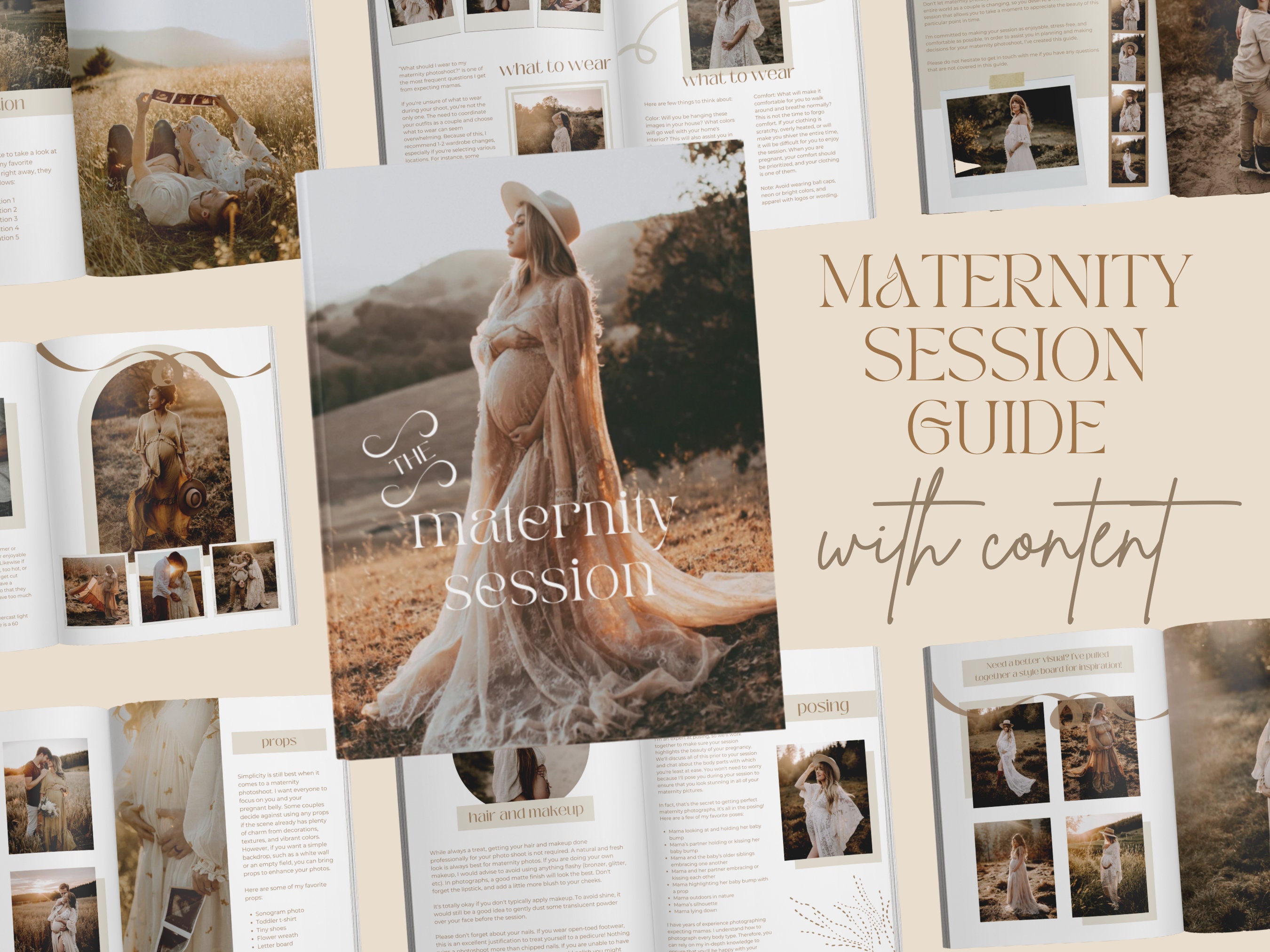 Photography Maternity Guide - Etsy