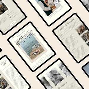 CANVA Modern Client Engagement Session Style Guide With Content, Pre ...