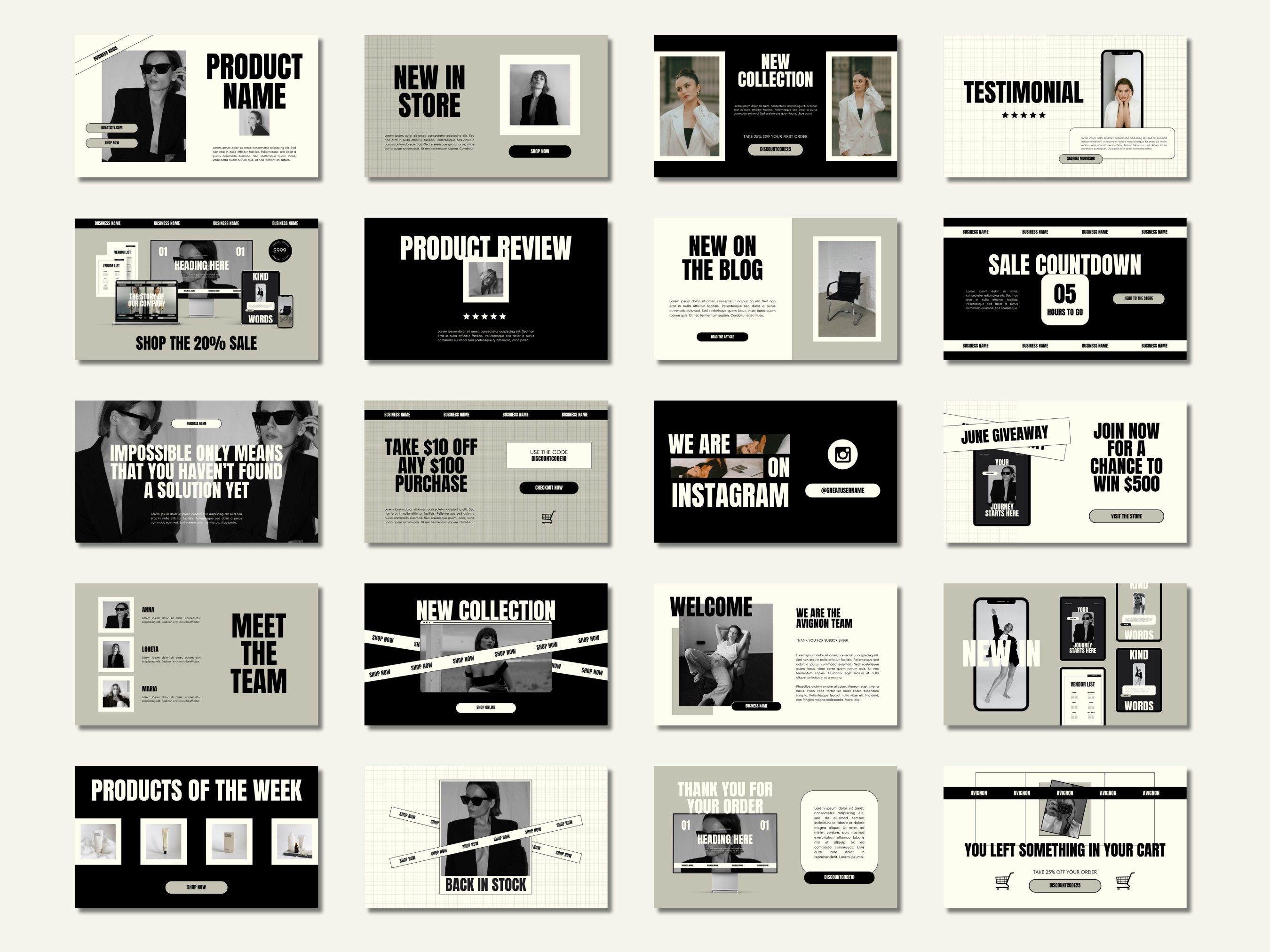 Email Marketing Templates Canva, Modern Editorial Newsletter Template ...