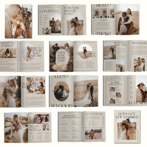 Wedding Photography Welcome Guide Template Client Guide - Etsy