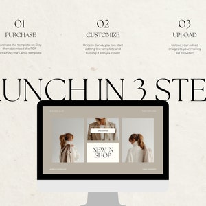 Email Marketing Templates Canva, Modern Minimalist Newsletter Template ...