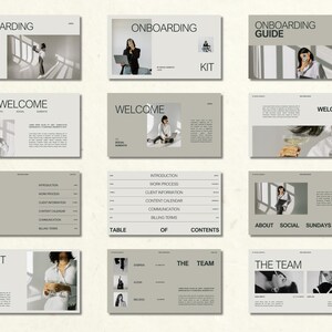 Social Media Manager Onboarding Kit, Canva Client Welcome Guide Packet ...