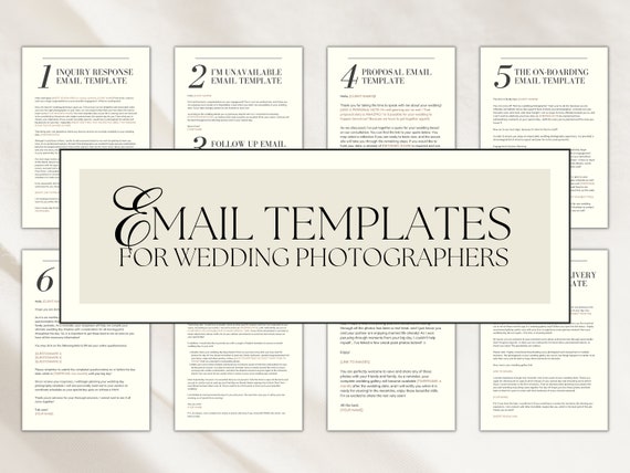 Wedding inquiry template | Beachweddingtips.com