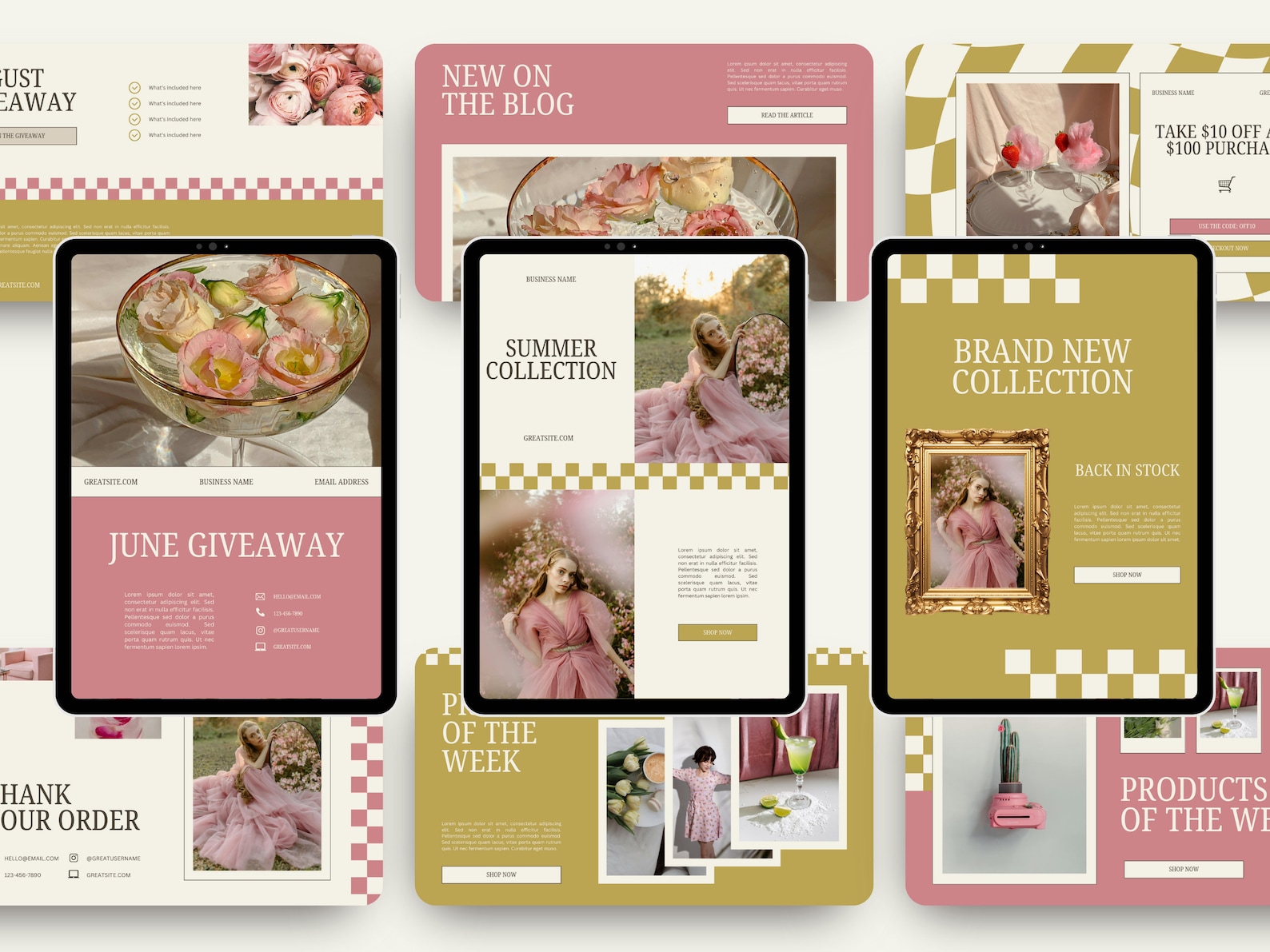 Email Marketing Templates Canva, Modern Colorful Newsletter Template ...