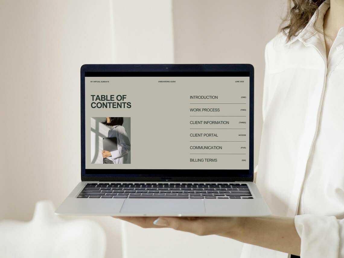 Virtual Assistant Onboarding Kit, Canva Client Welcome Guide Packet, VA ...