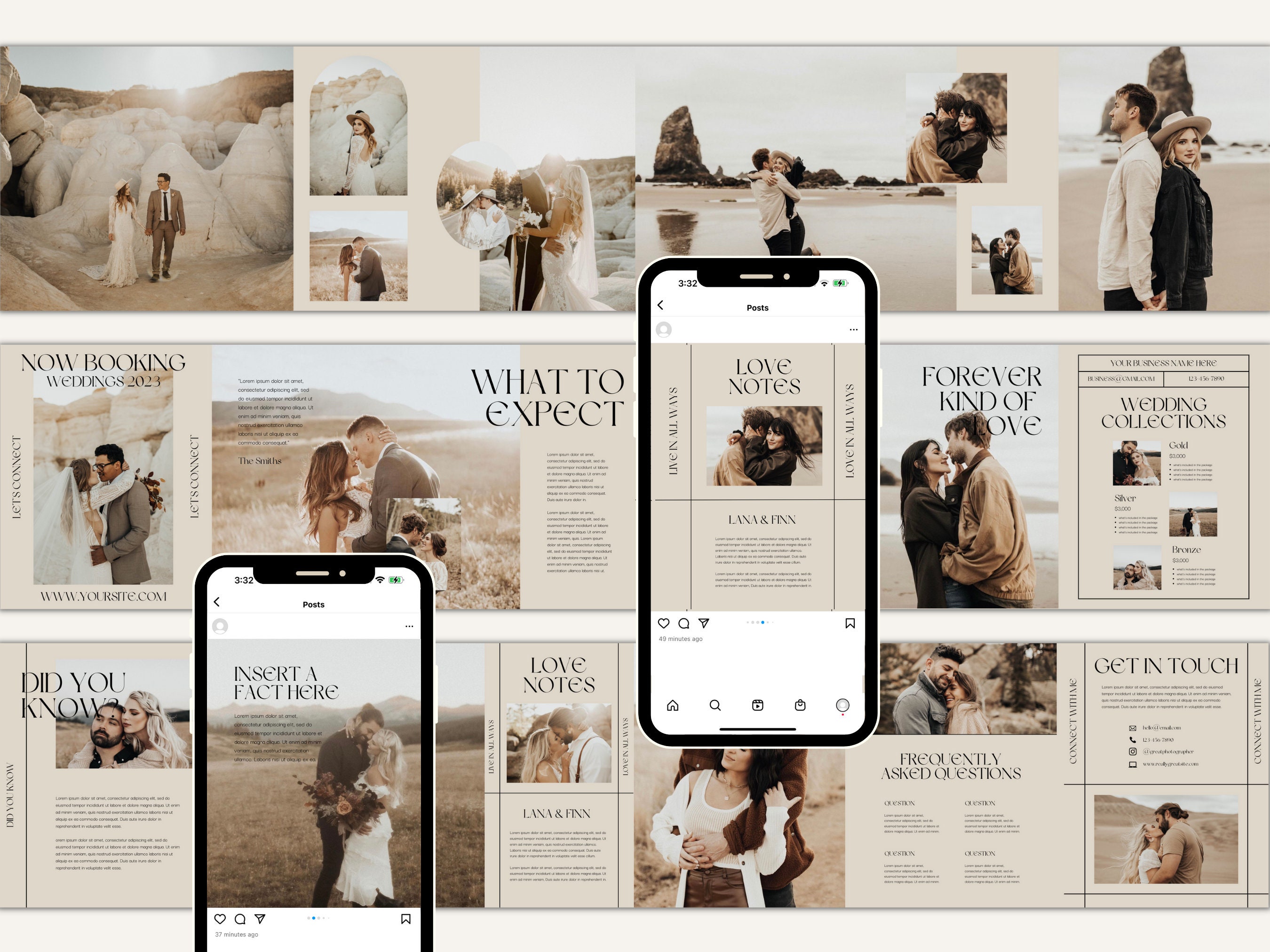 CANVA Modern Instagram Post Carousel Editable IG Templates - Etsy