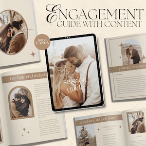 CANVA Boho Client Engagement Session Style Guide With Content, Pre ...