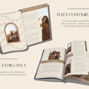 CANVA Boho Senior Session Guide With Content, Pre-written Welcome Guide ...