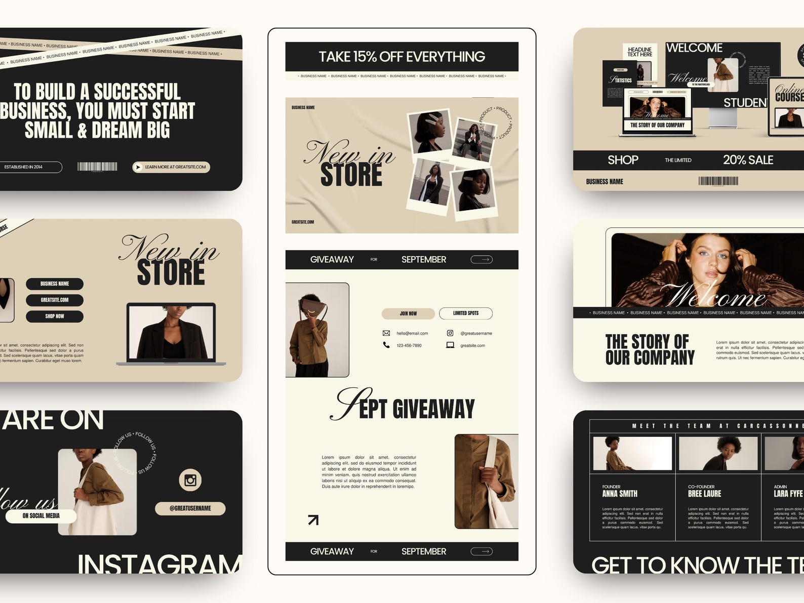 Email Marketing Templates Canva, Modern Editorial Newsletter Template ...