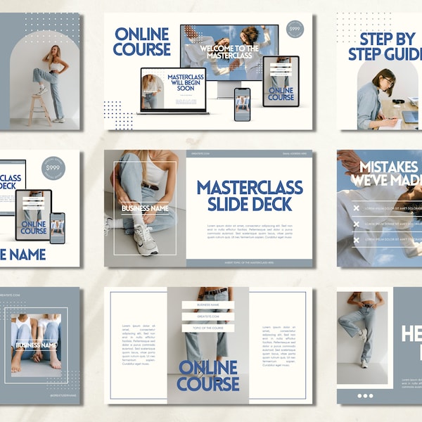 Masterclass Template - Etsy