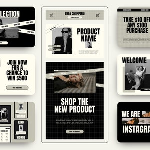 Email Marketing Templates Canva, Modern Editorial Newsletter Template ...