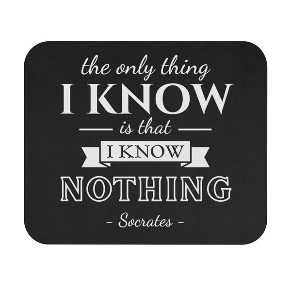 I Know Nothing - Etsy