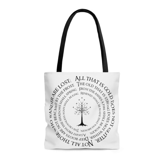 The Riddle of Strider Lord of the Rings Tree of Gondor | Etsy