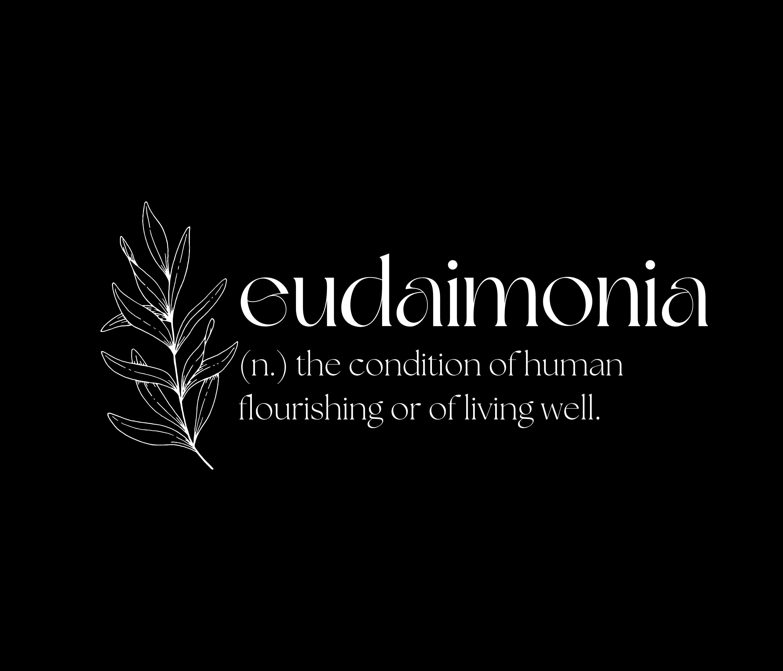 Eudaimonia | Living Well | Greek Ethics Spiral Notebook - Etsy