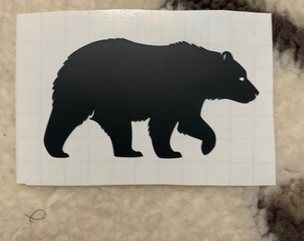 Black Bear Stickers | Etsy