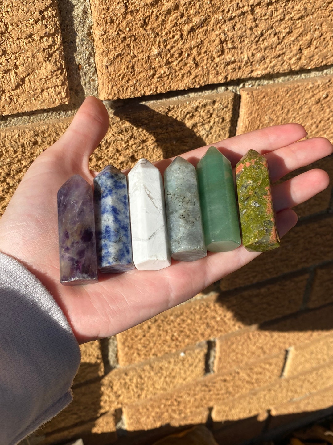 Mini Towers / Mini Crystal Towers / Mini Chakra Towers - Etsy