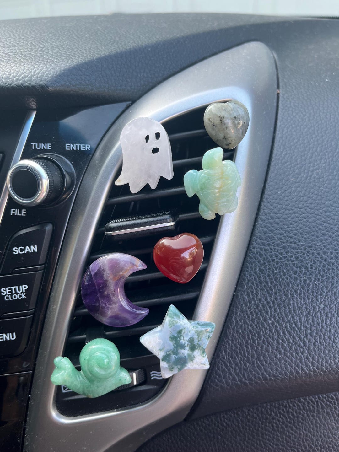 Crystal Car Vent Clips | Gemstone Car Accessories - Etsy
