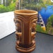 Vintage Hawaiian Tiki Leilani Brown Mug Cup - Etsy