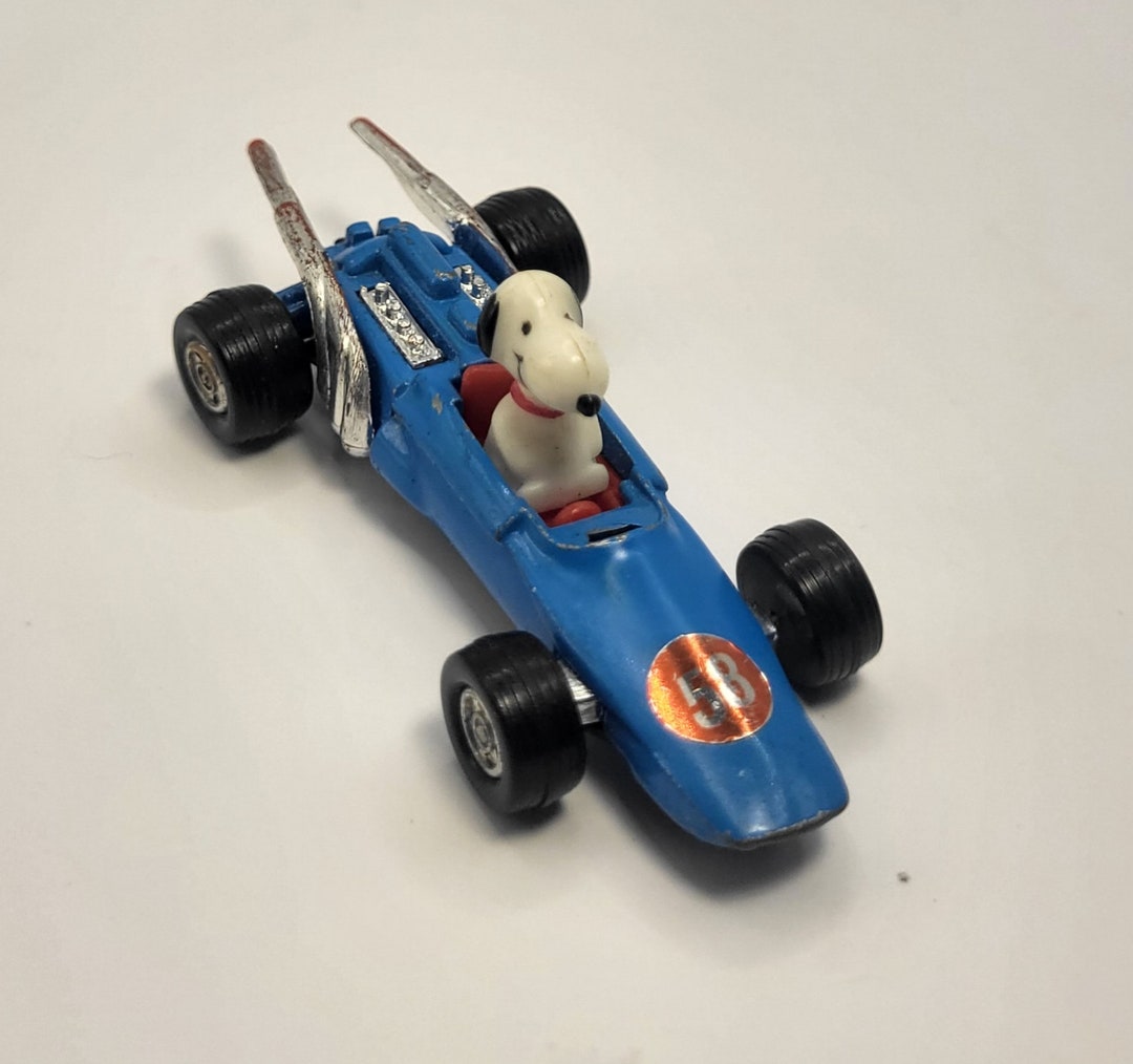 Vintage Snoopy Mini Die Cast F1 Car Aviva 1958 - Etsy