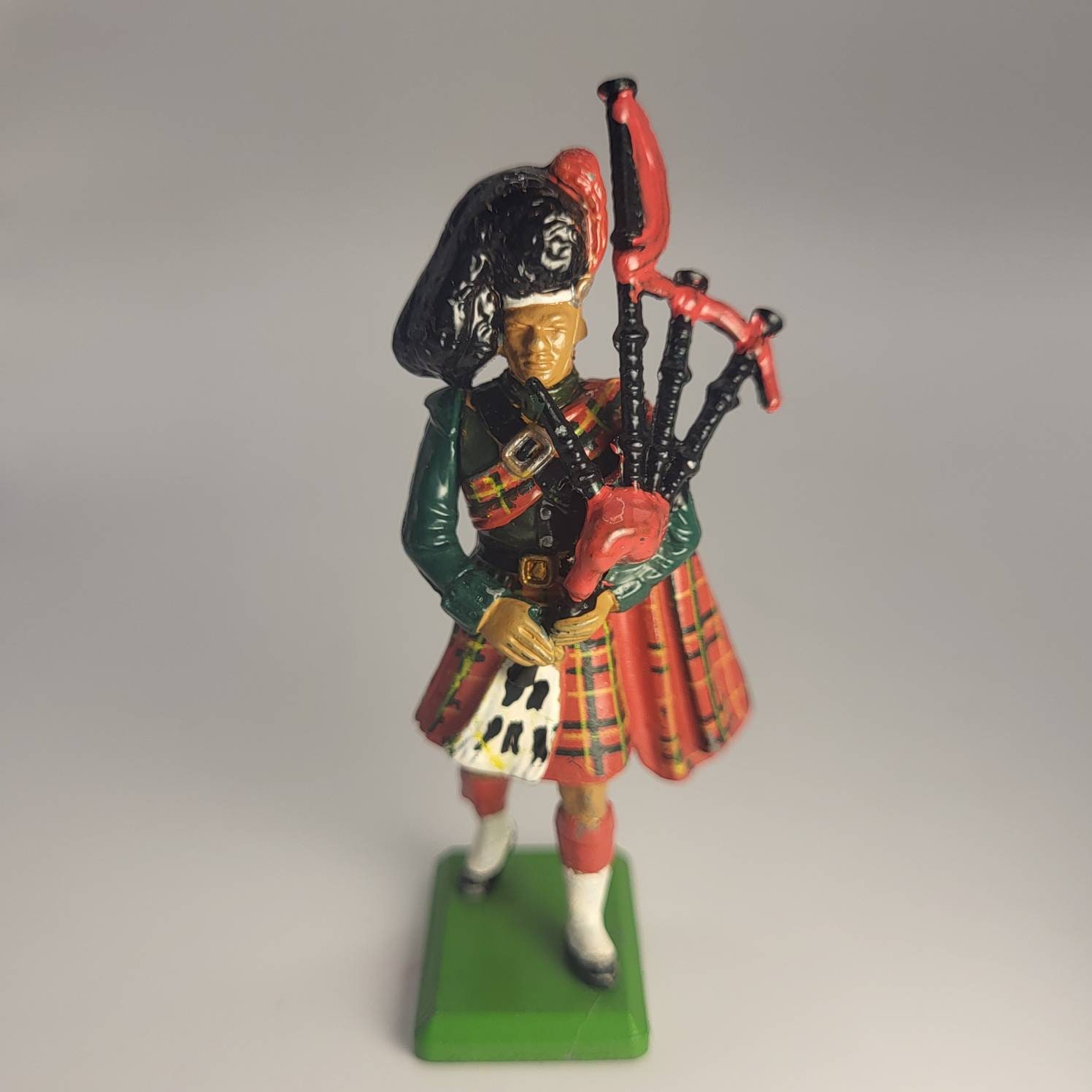 Vintage W Britains 8016 Scots Guard Piper Cast Metal. Hand - Etsy