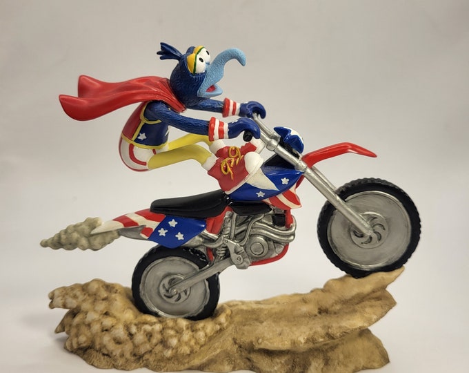 Vintage the Great Gonzo Muppet Motorcycle Mania Collection - Etsy