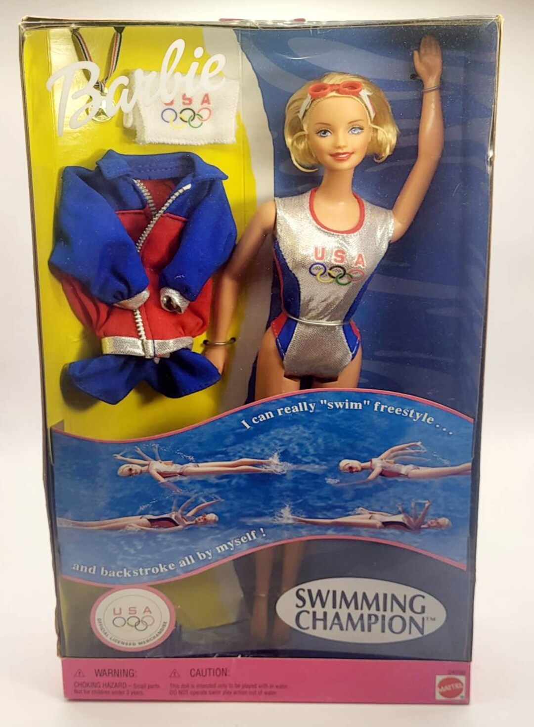 Vintage Barbie Swimming Champion Doll Mattel 1999 - Etsy