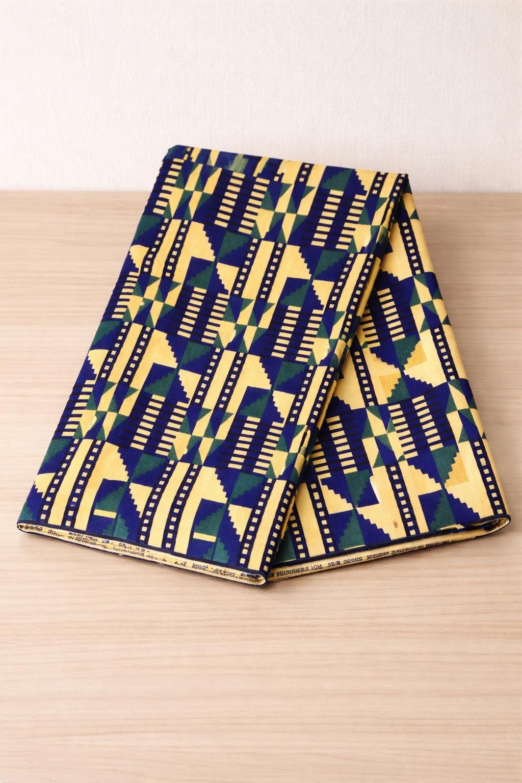 Blue Ankara Fabric – 6 Yard African Wax Print Cotton for Dresses ...