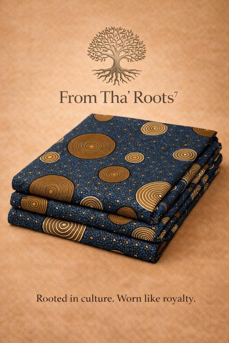 Ankara Fabric for Men’s Senator & Agbada – 6 Yards Royal Blue African ...