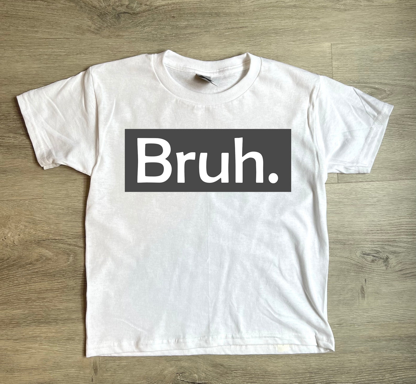 Bruh Graphic Tee Kids Tshirt Trendy Tees for Boys or Girls - Etsy