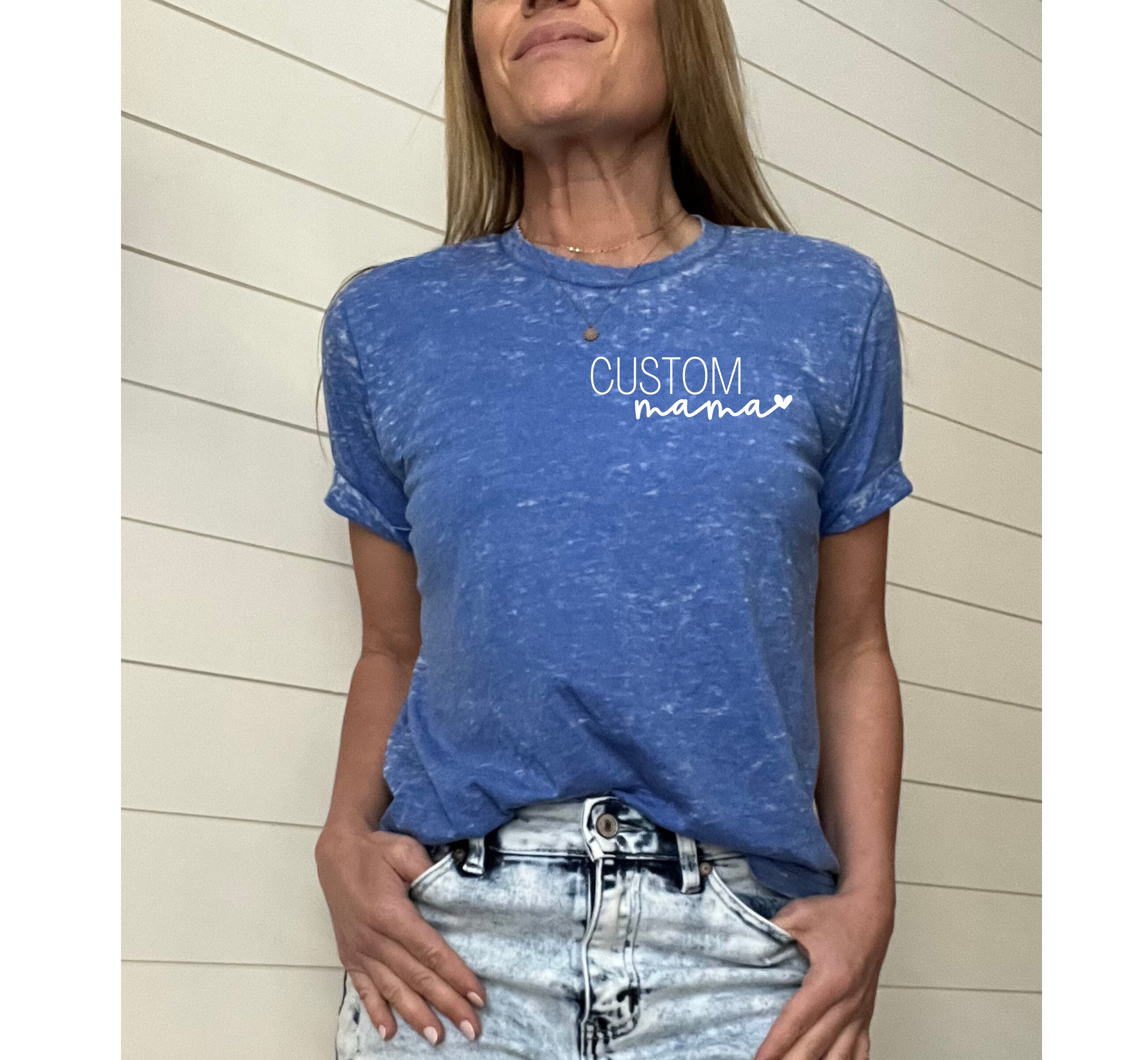 CUSTOM FONT Add-on Custom Mama Add on for Our mama - Etsy