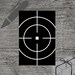 Shooting Range Theme Birthday Party Invitation Template, Archery Rifle ...