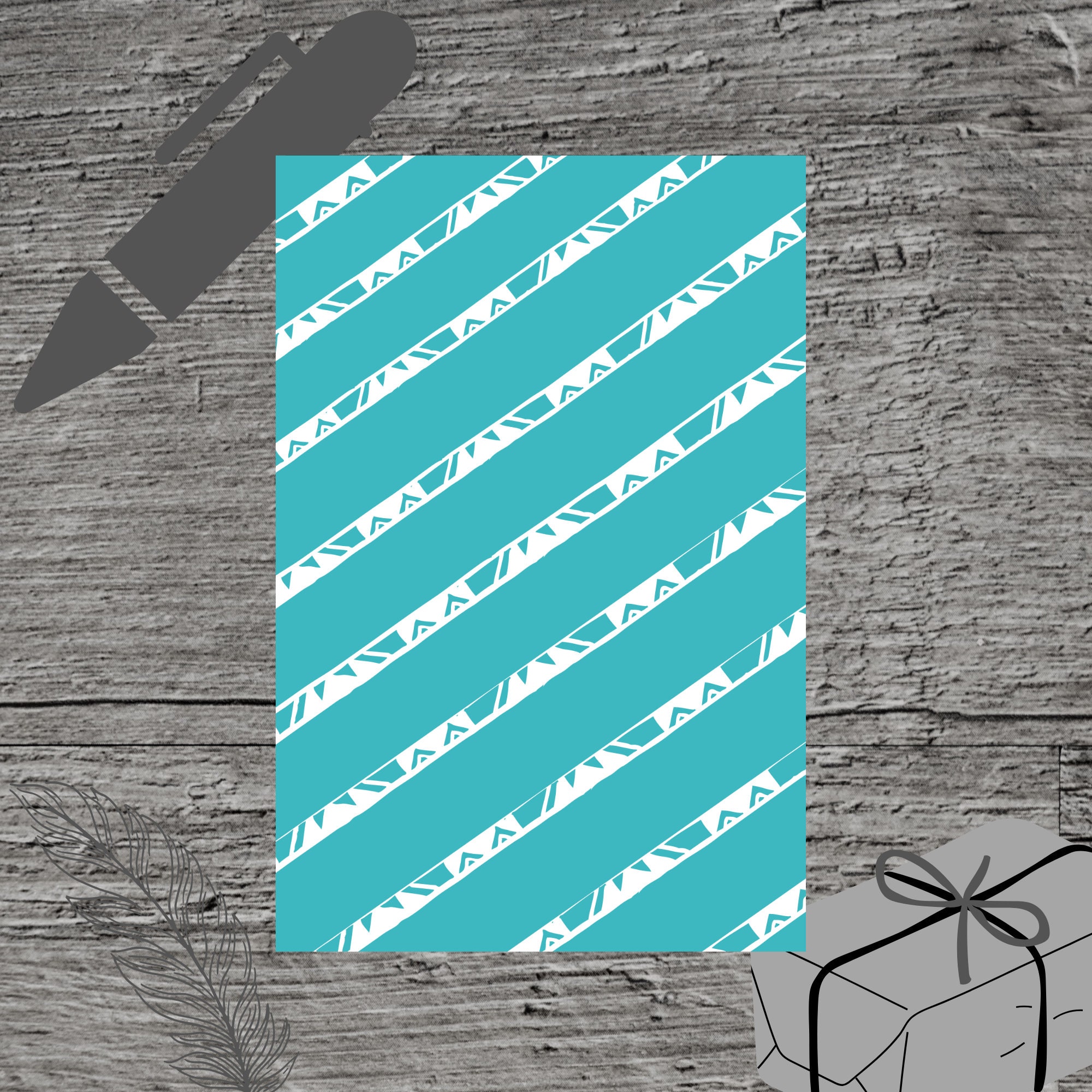 Tribal for Beau Theme Birthday Party Invitation Template, Cultural ...