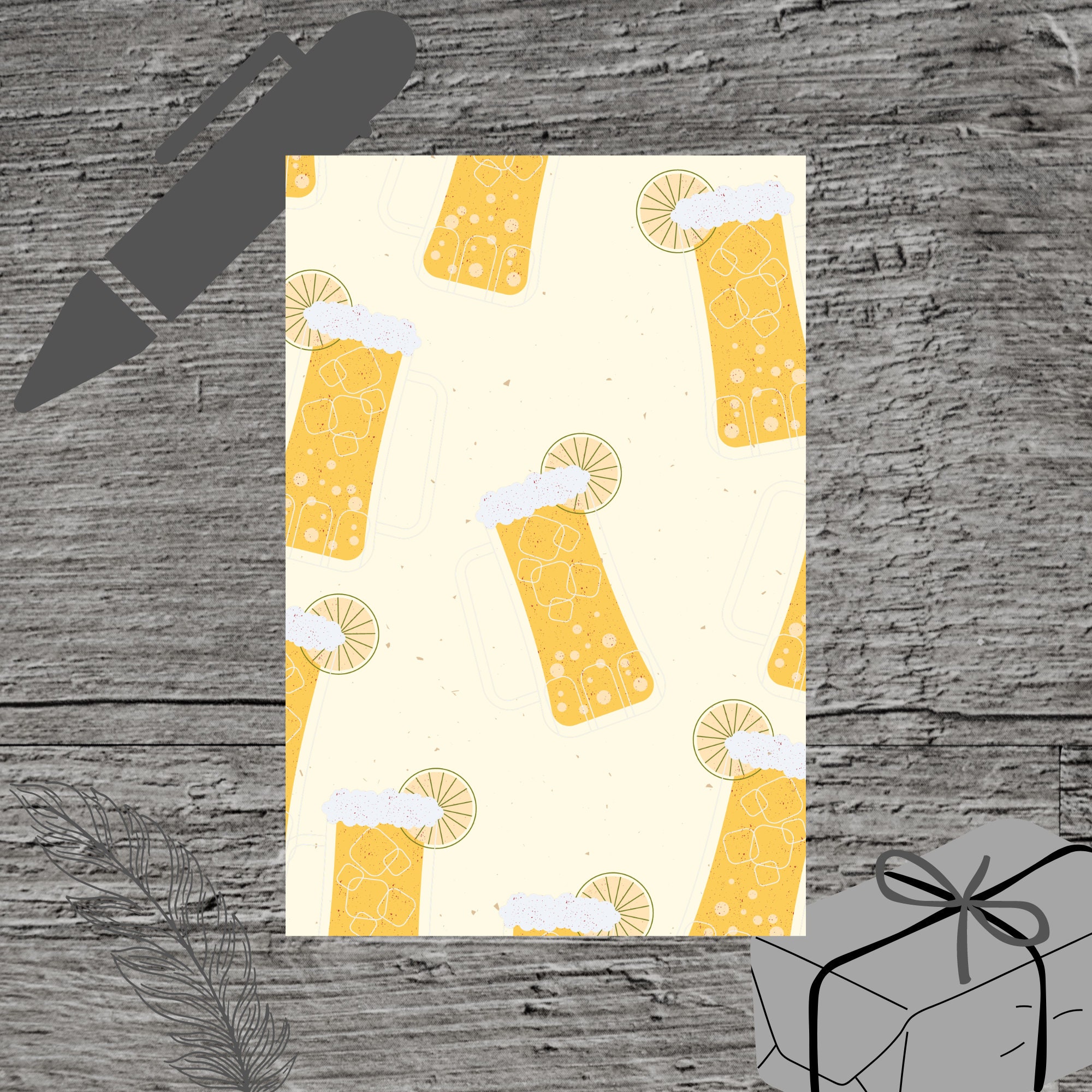 Happy Hour Theme Party Invitation, Drink Pub Bar Beer Coworker Food 21 ...