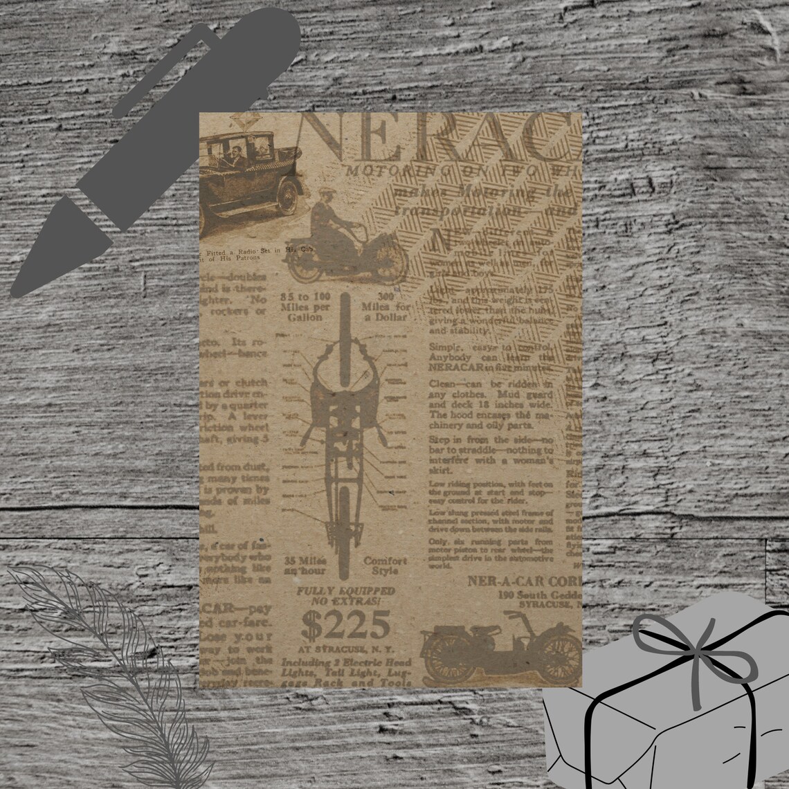 Vintage Old Fashioned Theme Birthday Party Invitation Template ...