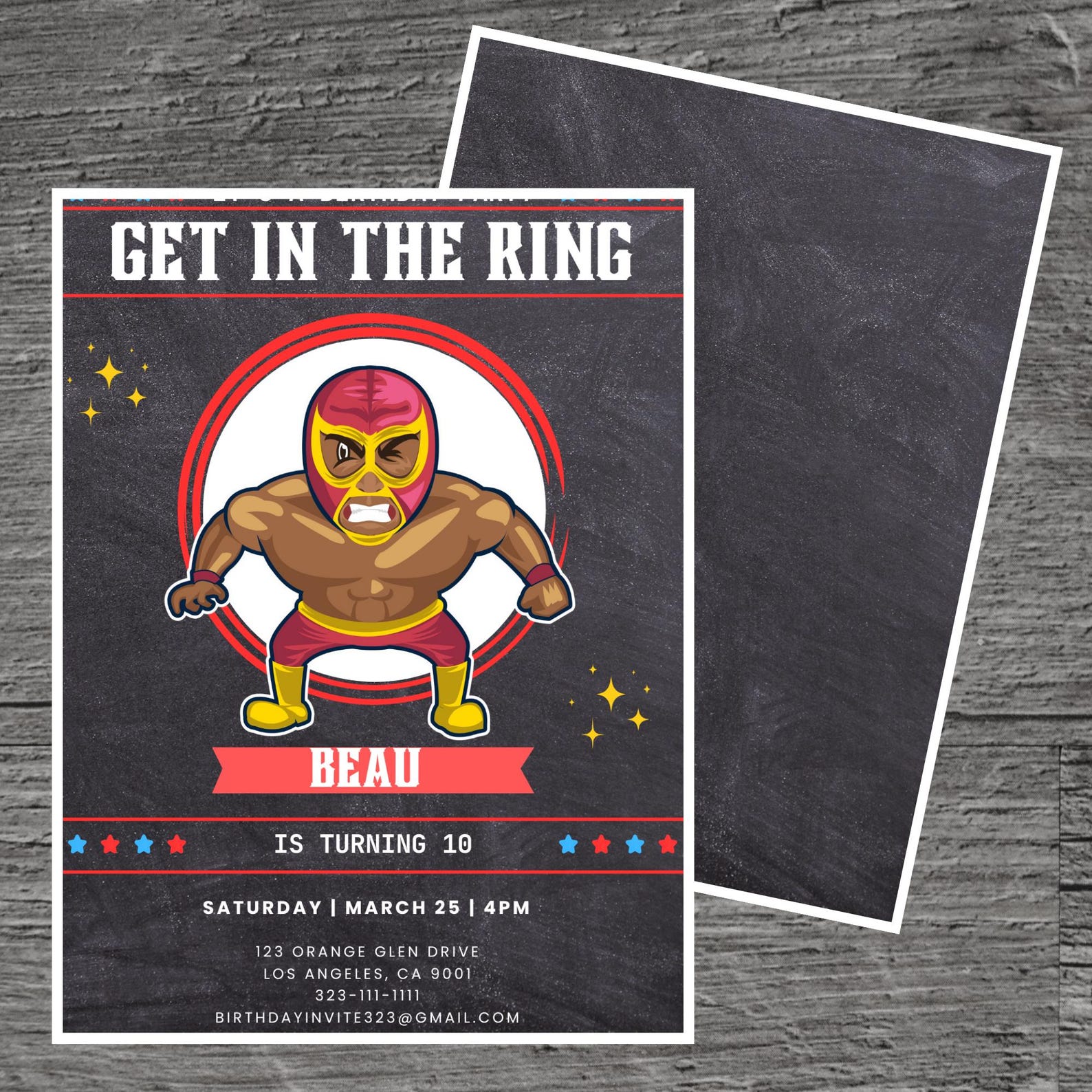 Lucha Libre Wrestling for Beau (mexican Mask) Theme Birthday Party ...