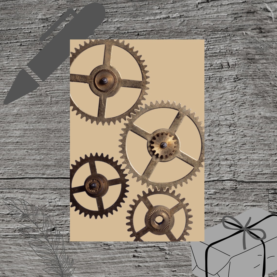 Steampunk Theme Birthday Party Invitation Template, Anachronism Engine ...