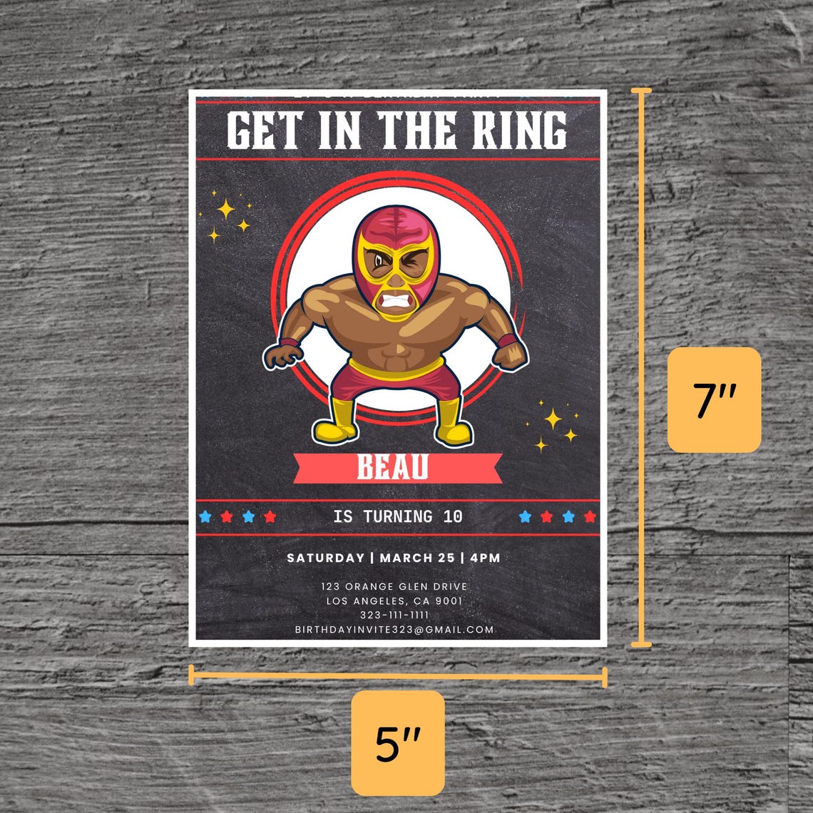 Lucha Libre Wrestling for Beau (mexican Mask) Theme Birthday Party ...