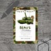 Military Kids Theme Birthday Party Invitation Template, Army Soldiers ...