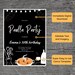 Paella Night for Emma Theme Birthday Party Invitation Template, Risotto ...