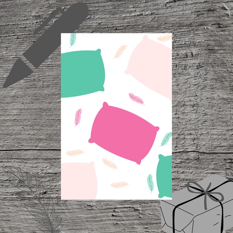 Slumber Party Theme Birthday Party Invitation, Sleepover Pillow Fort ...