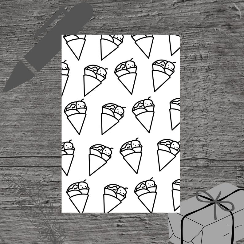 Crepe Bar for Emma Theme Birthday Party Invitation Template, Whipped ...