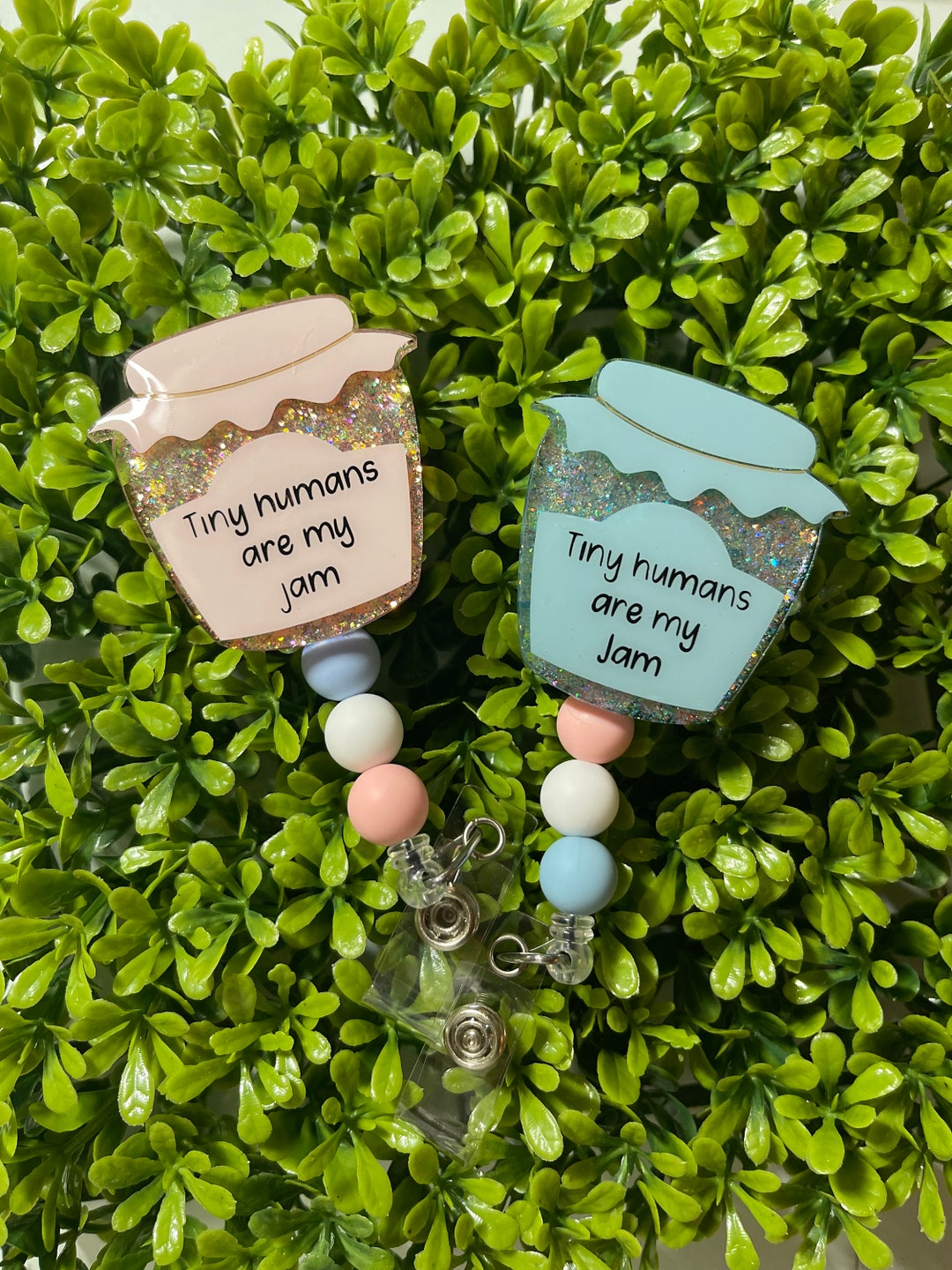 Tiny Humans Are My Jam Badge Reel|nursery Badge Reel|nicu Badge Reel ...