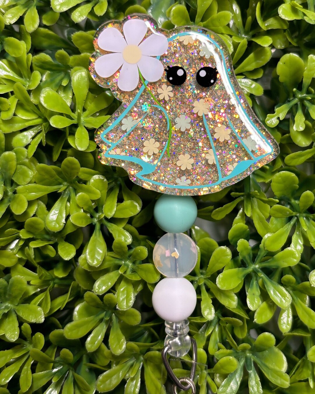 Spring Ghost Badge Reel|spring Badge Reel|nurse Badge Reel|cute Badge ...