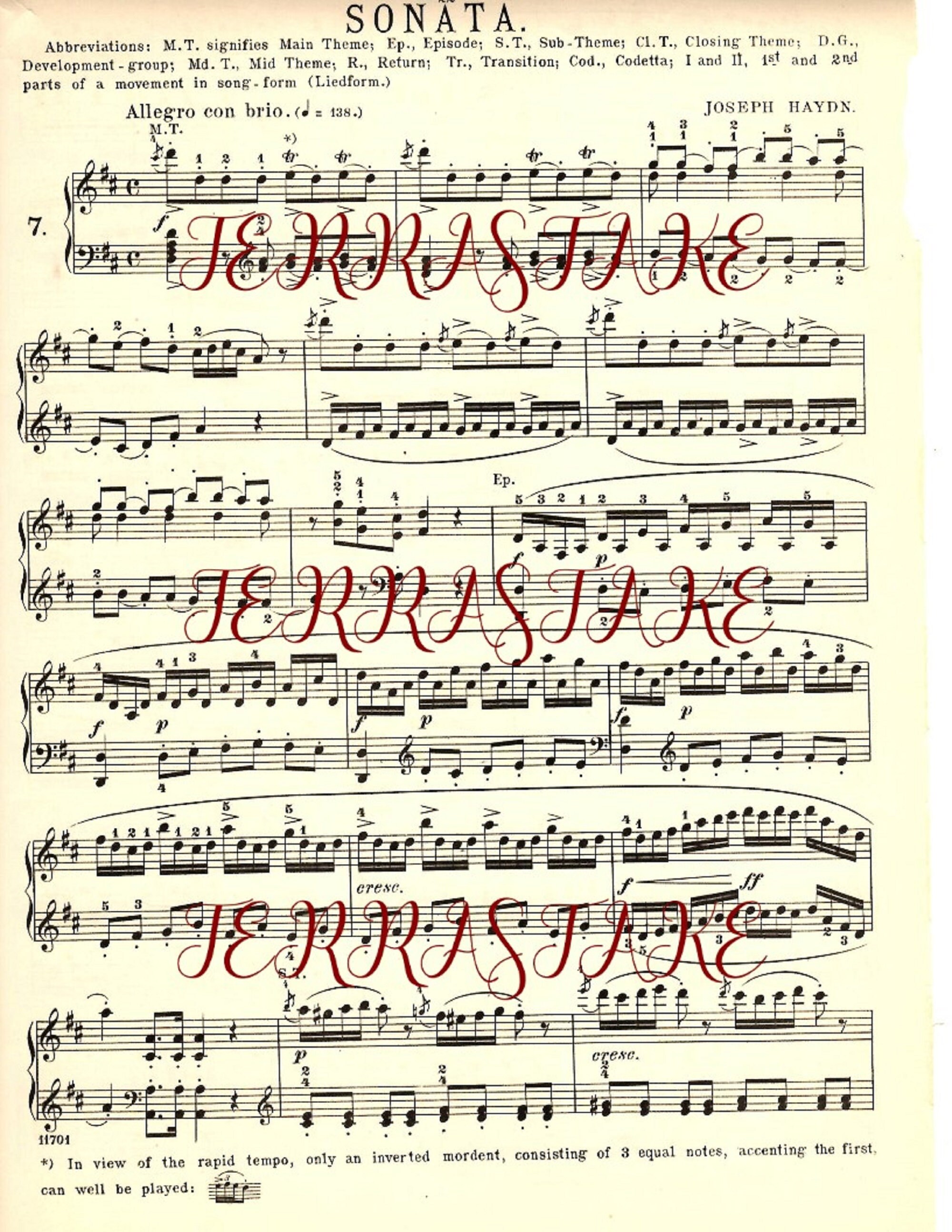 1895 Vintage Music Sheets Schirmer's Digital Prints, Background Pages ...