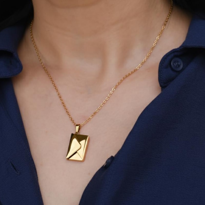 Necklace Message Envelope - Etsy
